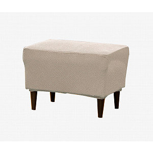 Potah na taburet Gisela - Krémová :: TopProstěradla.cz